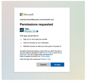 Getting Started Guide – Yello for Microsoft Teams - Yello